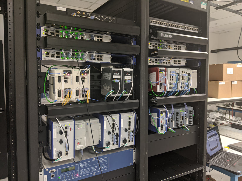 19" Rack Mount PLC and Network – Lucid Automation Shop